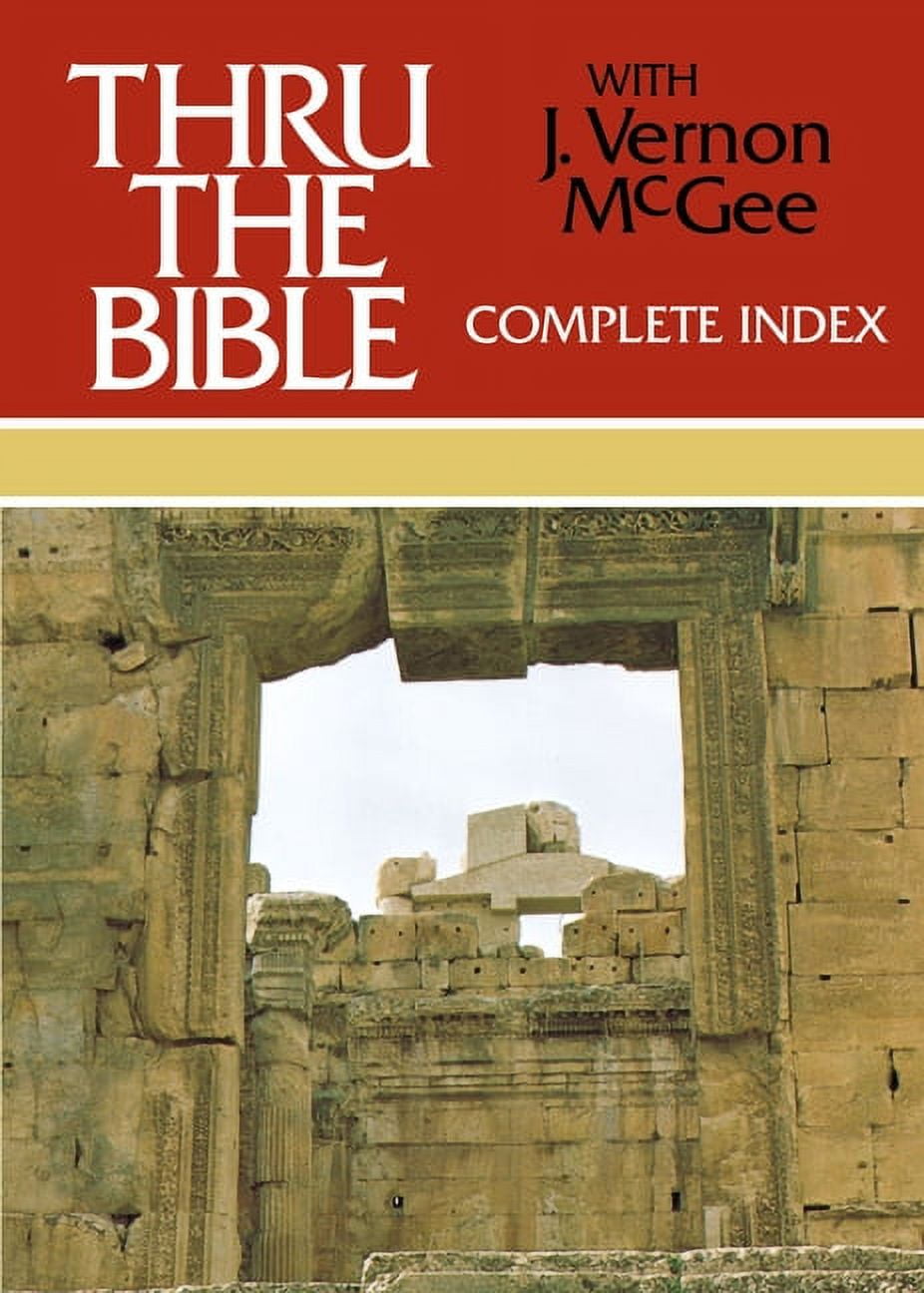 Thru the Bible 5 Volume Set: Thru the Bible Complete Index: 6, Book 6 ...