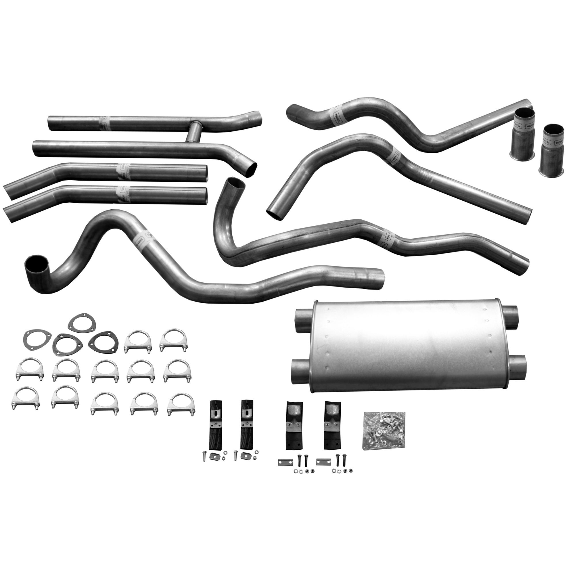 Thrush Turbo Exhaust System Kit 89021, Fits 1967-1974 Chevrolet Camaro ...