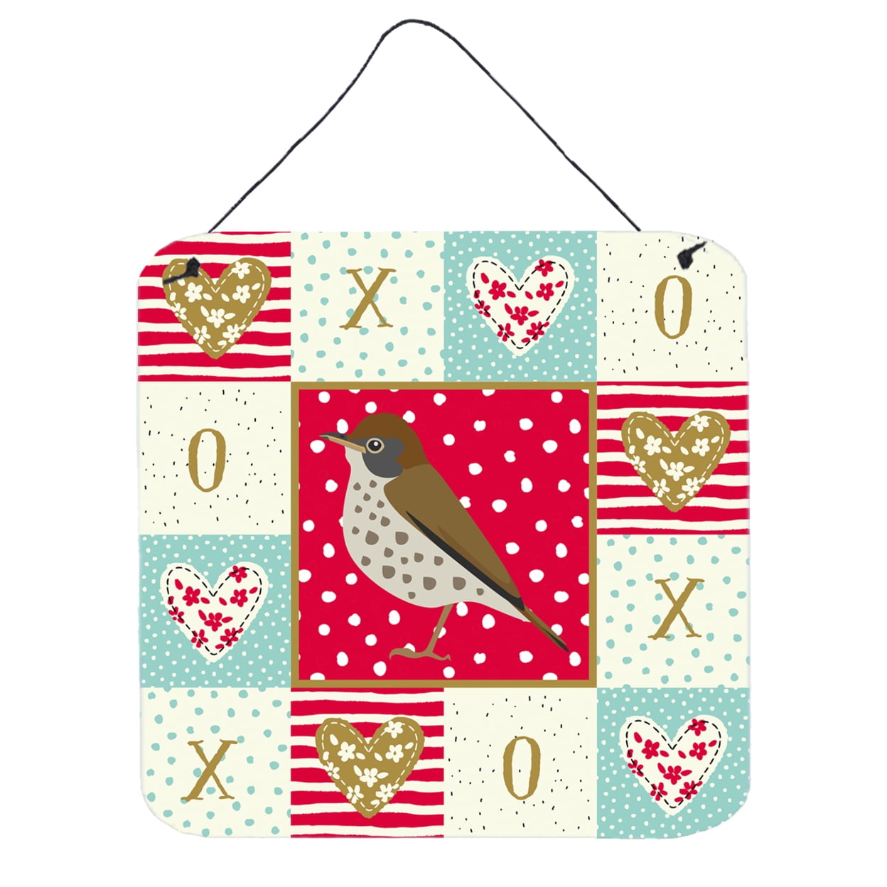 Thrush Love Wall or Door Hanging Prints Red - Walmart Business Supplies