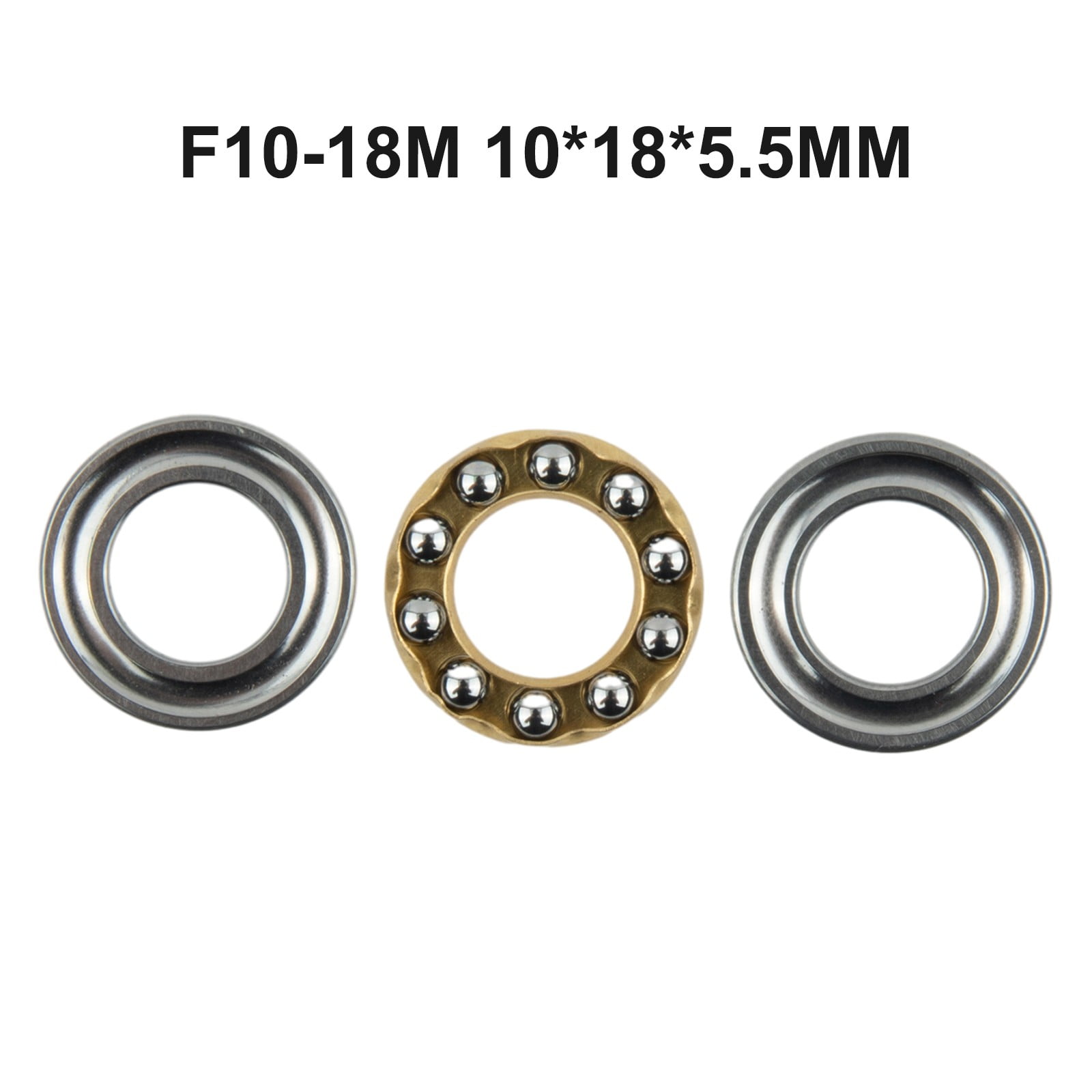 Thrust Ball Bearing Miniature High For Precision Flat Steel Bearings 3 ...