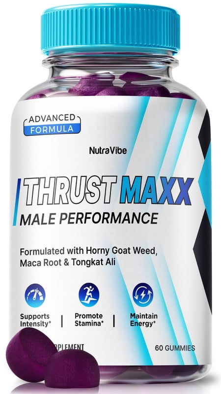 Thrust Maxx Gummies – Official ThrustMaxx ME All-Natural Gummy for Physical Health & Well-Being ...