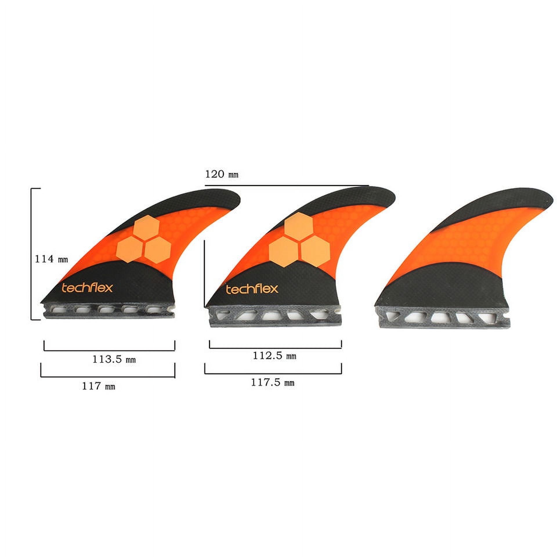 Thruster Fins Surf Carbon Honeycomb annd Fiberglass Surfboard Fins in ...