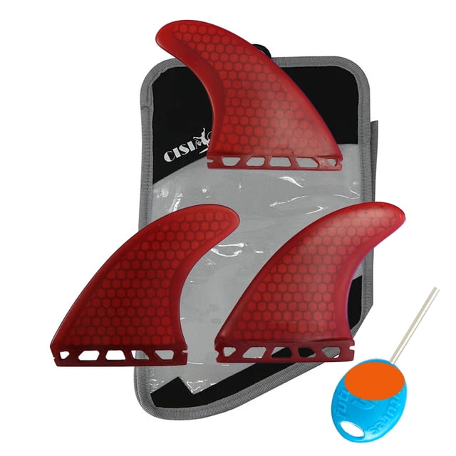 Thruster Fins Surf Carbon Honeycomb annd Fiberglass Surfboard Fins in ...