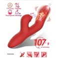 Thrusting Dildo Vibrator Women Sex Toys 3 In 1 Adult Toys Vibrators