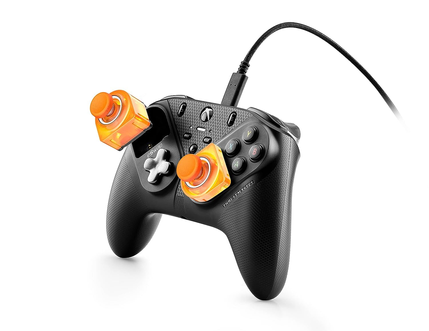 Thrustmaster eSwap S Crystal Orange Wired Controller with Super ...