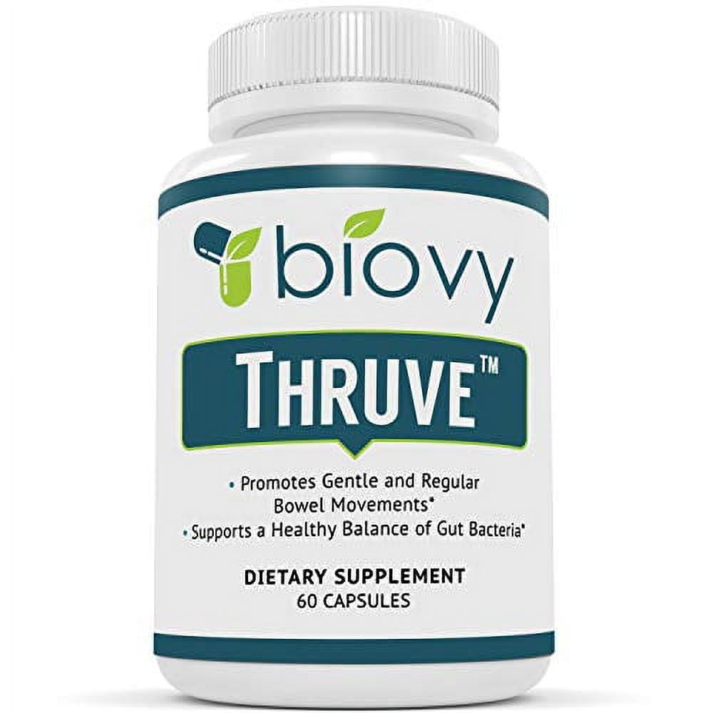 Thruve Long-term Constipation Relief Supplement - Probiotics ...