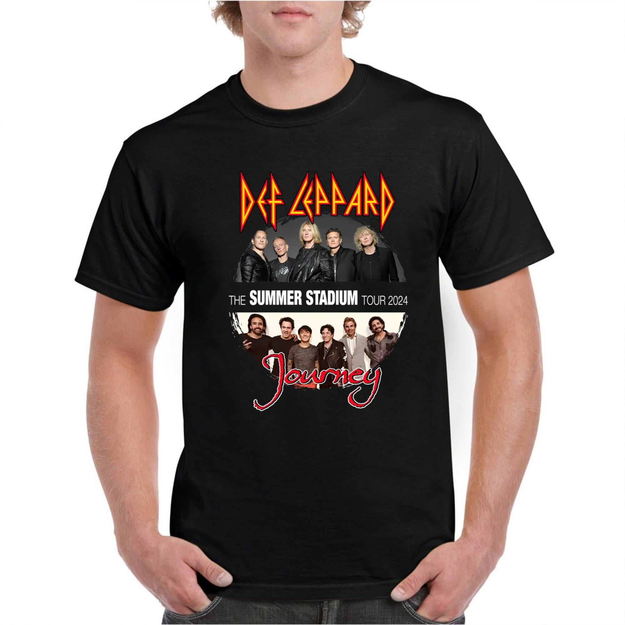 Thryve Def Leppard And Journey 2024 Tour T-Shirt The Summer Stadium ...