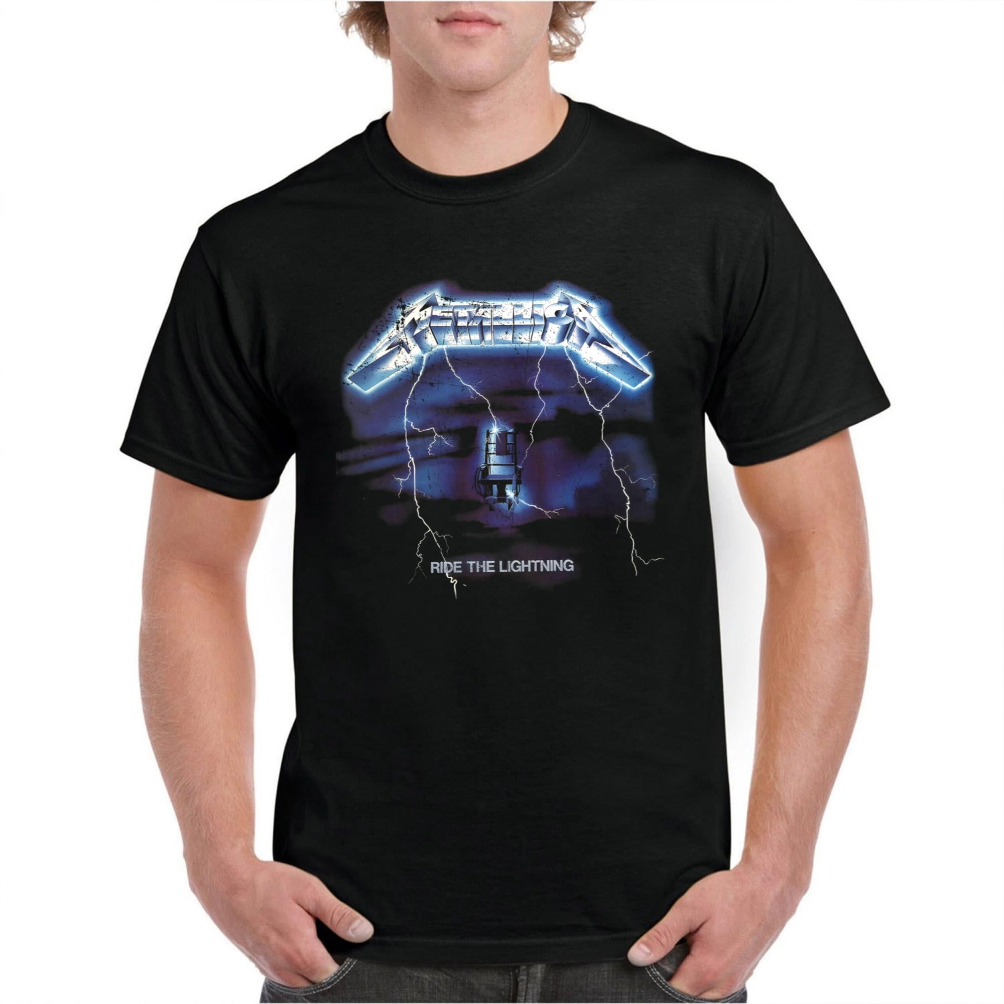 Thryve Vintage Metallica Ride The Lightning Shirt Rock Shirt Family ...