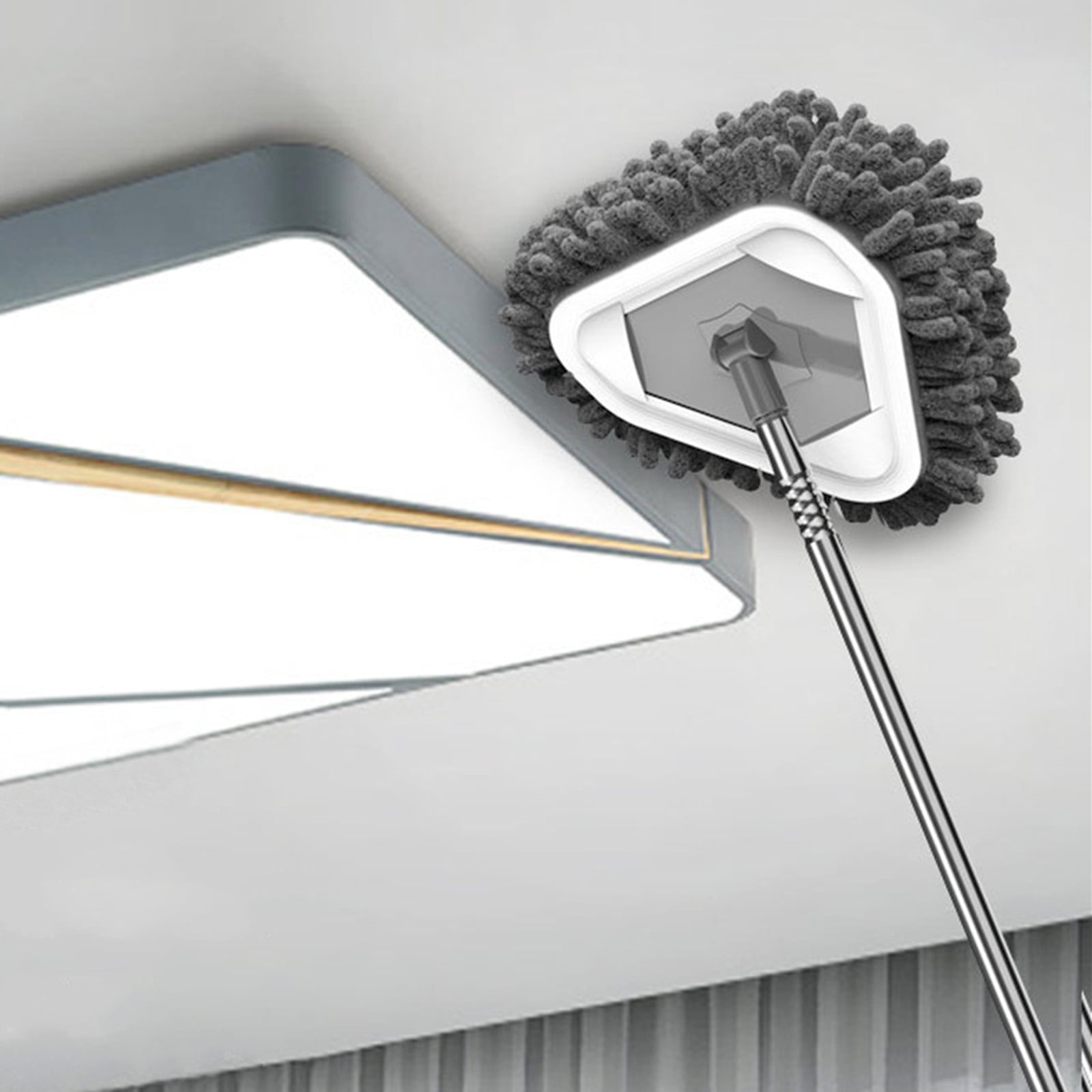 Thsue Chenille Triangles Mop,80 Degree Rotatabl Triangular Cleaning Mop ...