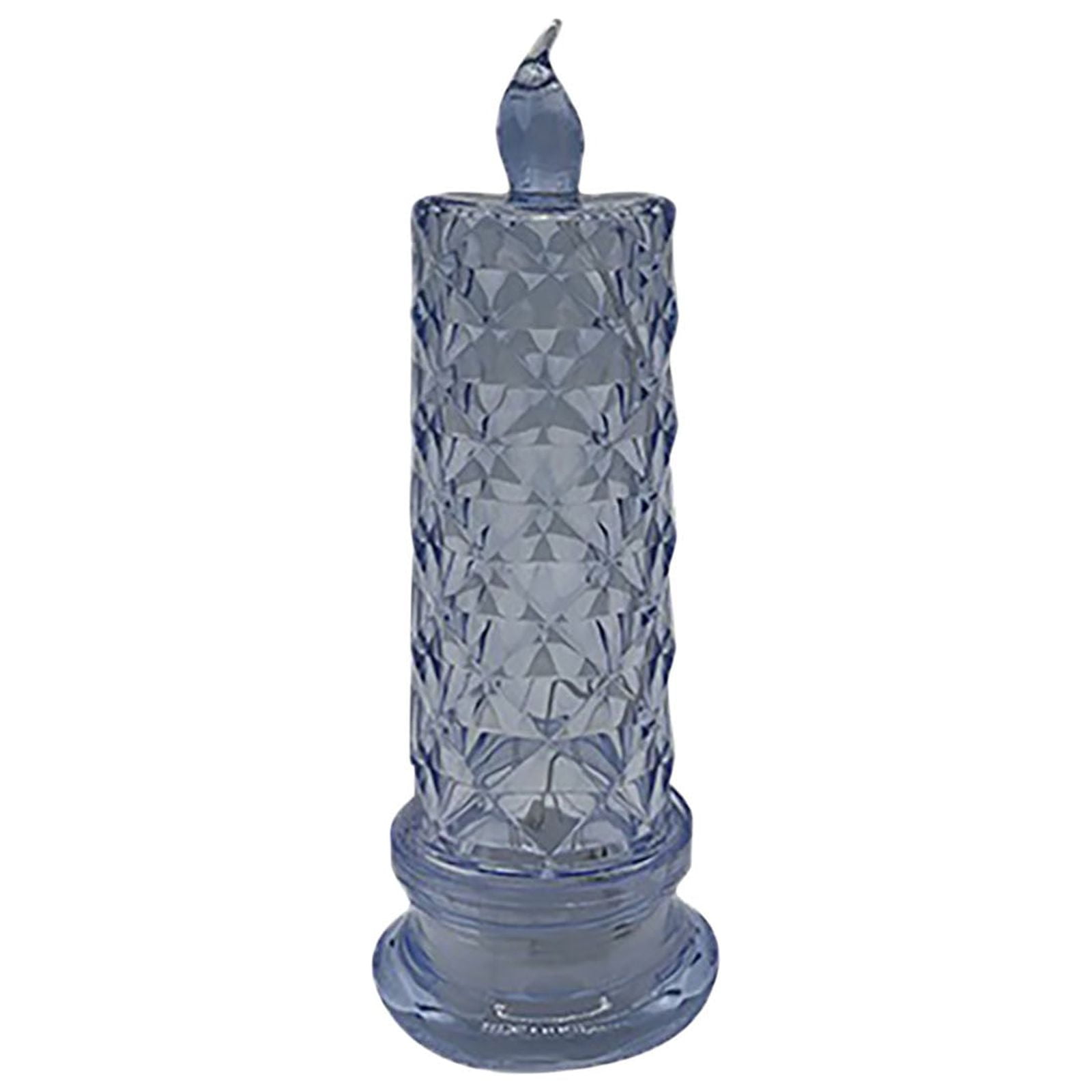 Thsue Flameless Candle Rose Pattern Refraction Projection LED ...