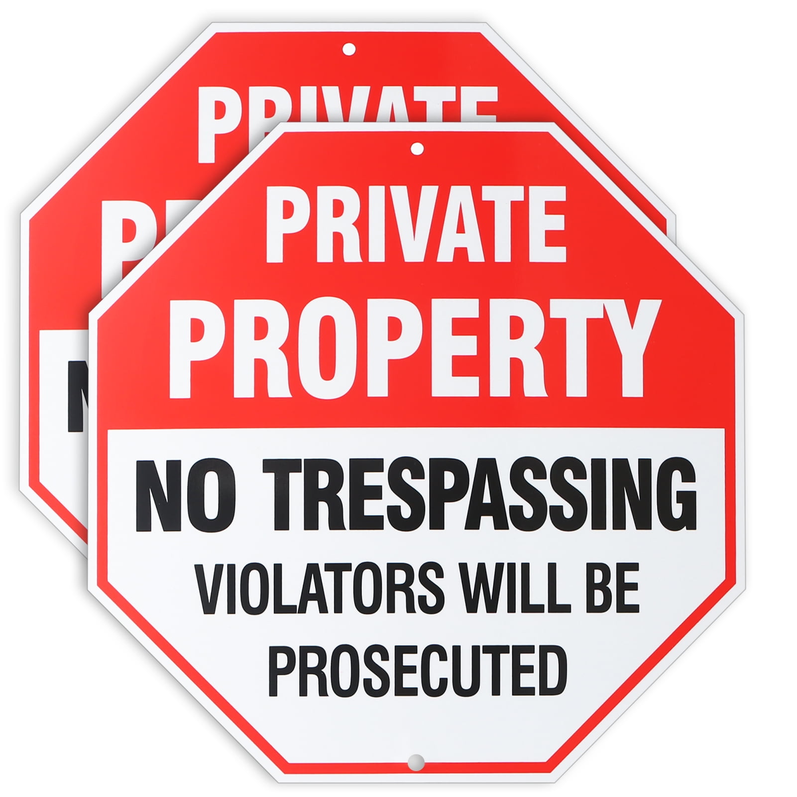 Thten Private Property Sign No Trespassing Violators Will be prosecuted ...