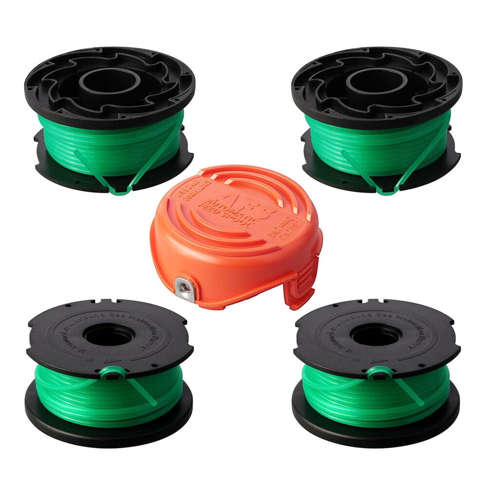 Thten SF-080 Trimmer Replacement Spools Compatible with Black Decker SF-080-BKP GH3000 GH3000R ...