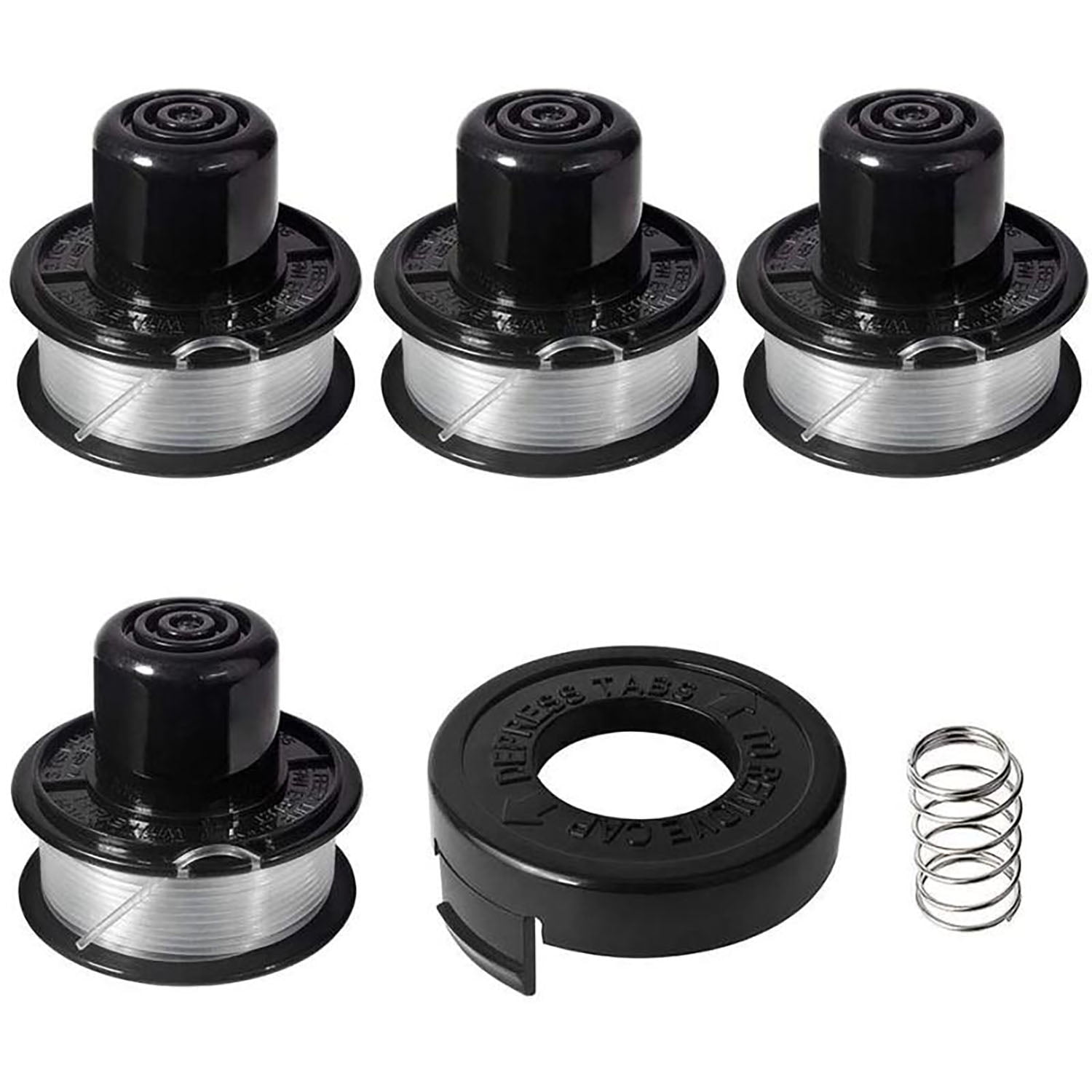 Thten Tough Trimming Line, Weed Eater String Trimmer Spools for Black ...