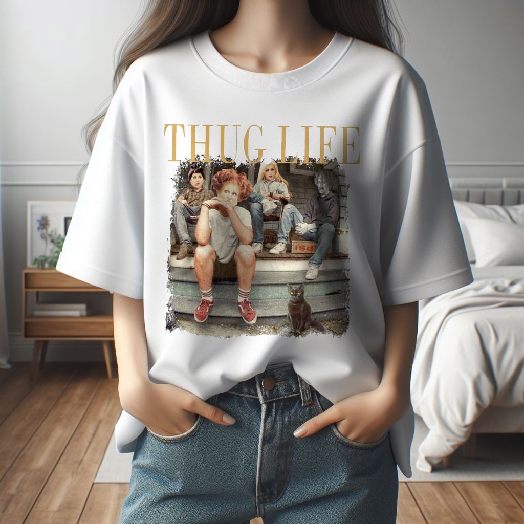 Thug Life Bad Witches Shirt, Retro Witches Movie T-Shirt, Retro ...