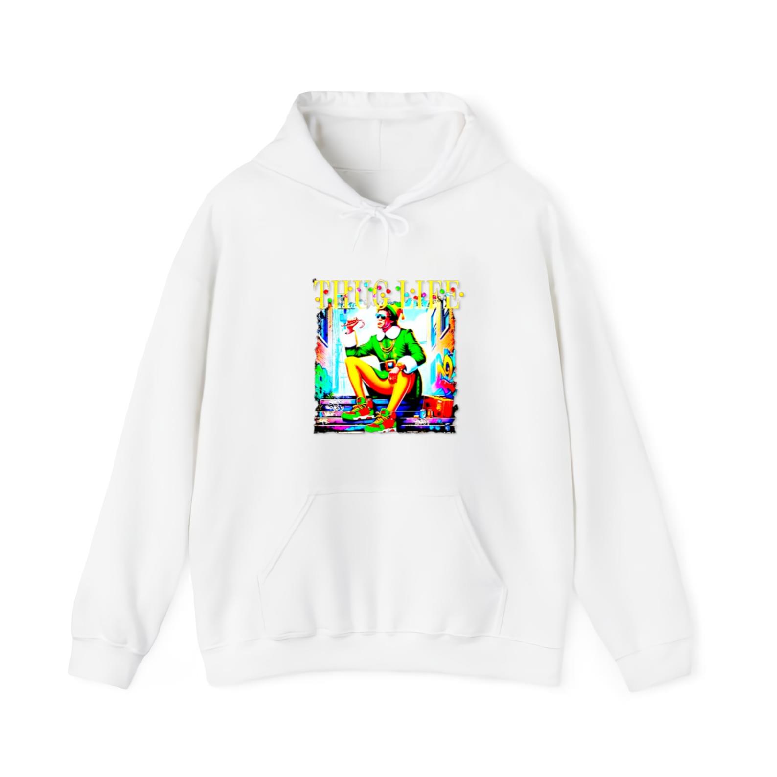 Thug Life Christmas Movies Buddy Elf shirt-removebg-preview - Walmart.com