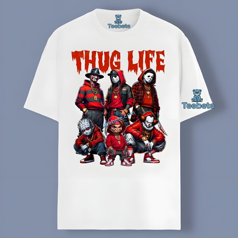 Thug Life Chucky Michael Myers Freddy Krueger Jason Voorhees Characters ...