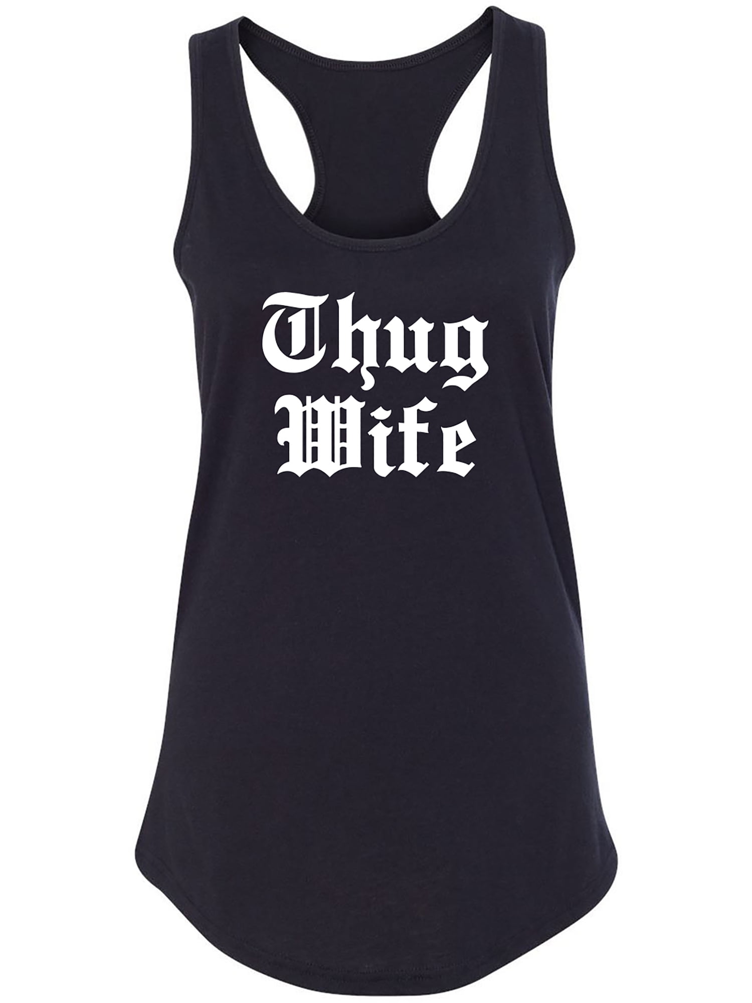Thug Wife Racerback Tank - Walmart.com