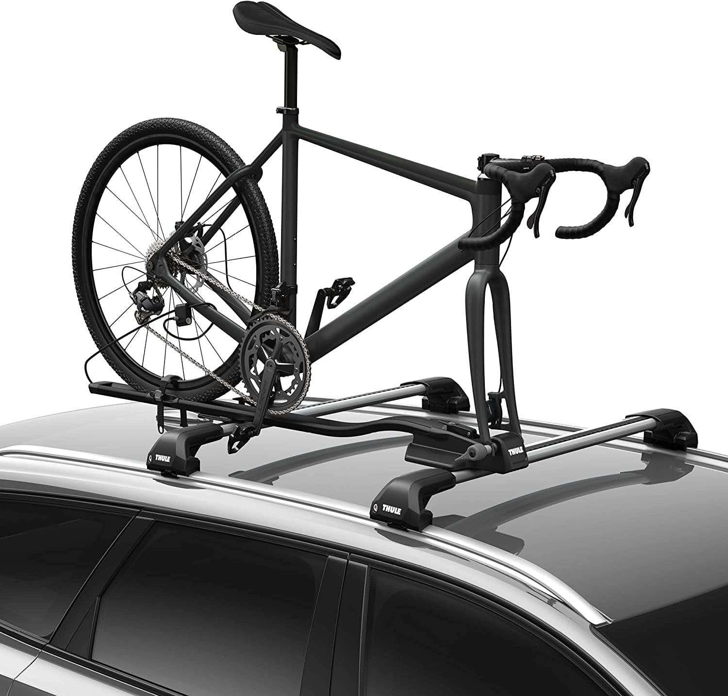 Thule FastRide Roof Mounted Bike Rack - Walmart.com