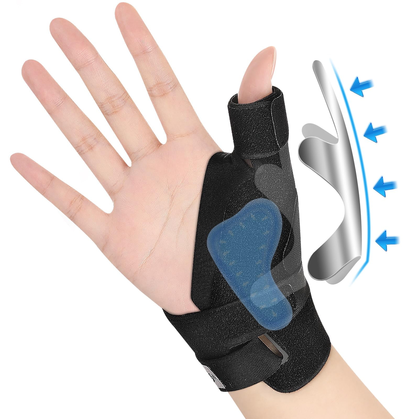 Thumb Brace Right Hand Splint, Thumb Spica Splint Right Hand - De ...