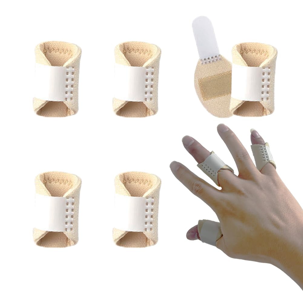 Thumb Finger Splints (5Pcs), Trigger Finger Splint Thumb Brace for ...