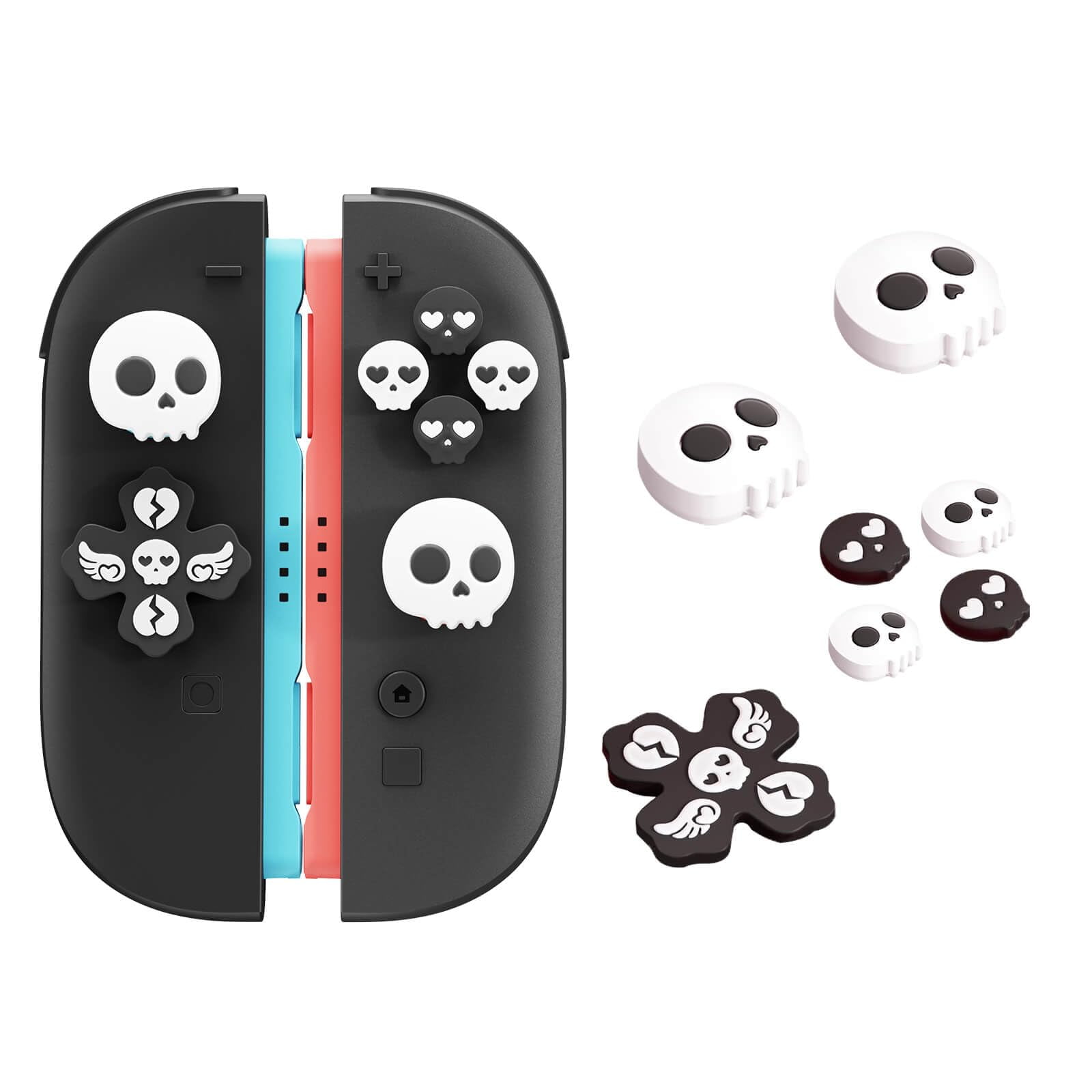 Thumb Grips for Nintendo Switch 2 (2025),7pcs Silicone Joystick Caps ...