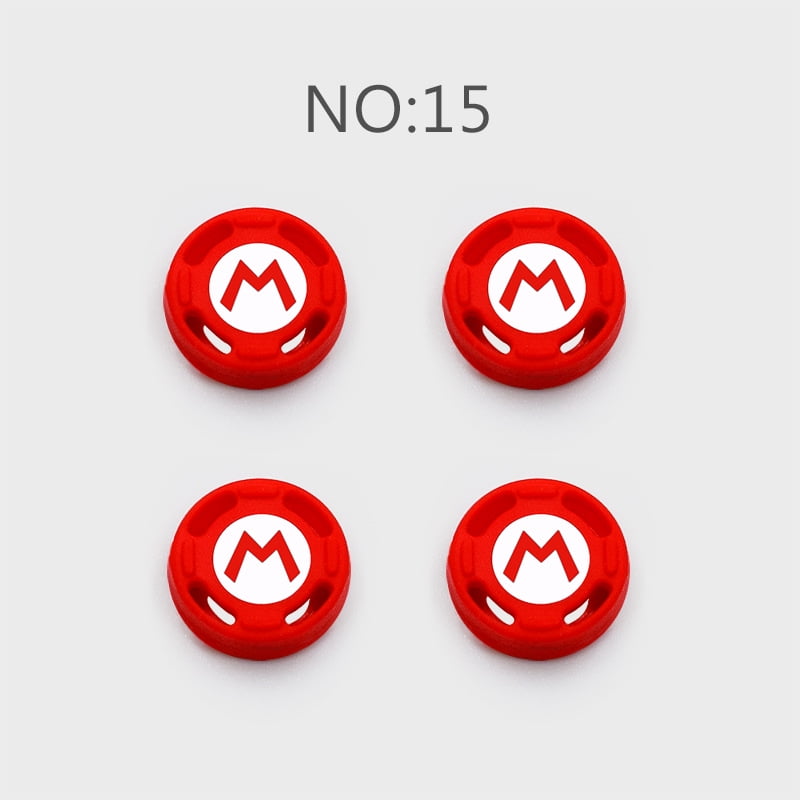 Thumb Grips for Nintendo Switch Joy-Con - Silicone Analog Stick Caps ...