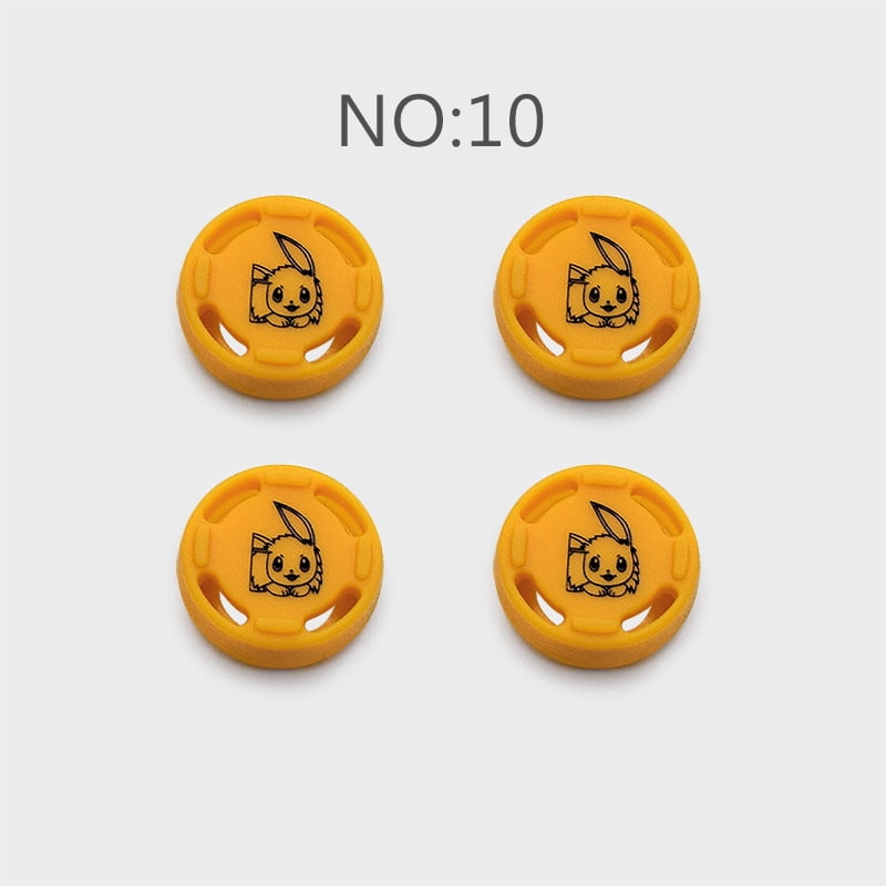 Thumb Grips for Nintendo Switch Joy-Con - Silicone Analog Stick Caps ...