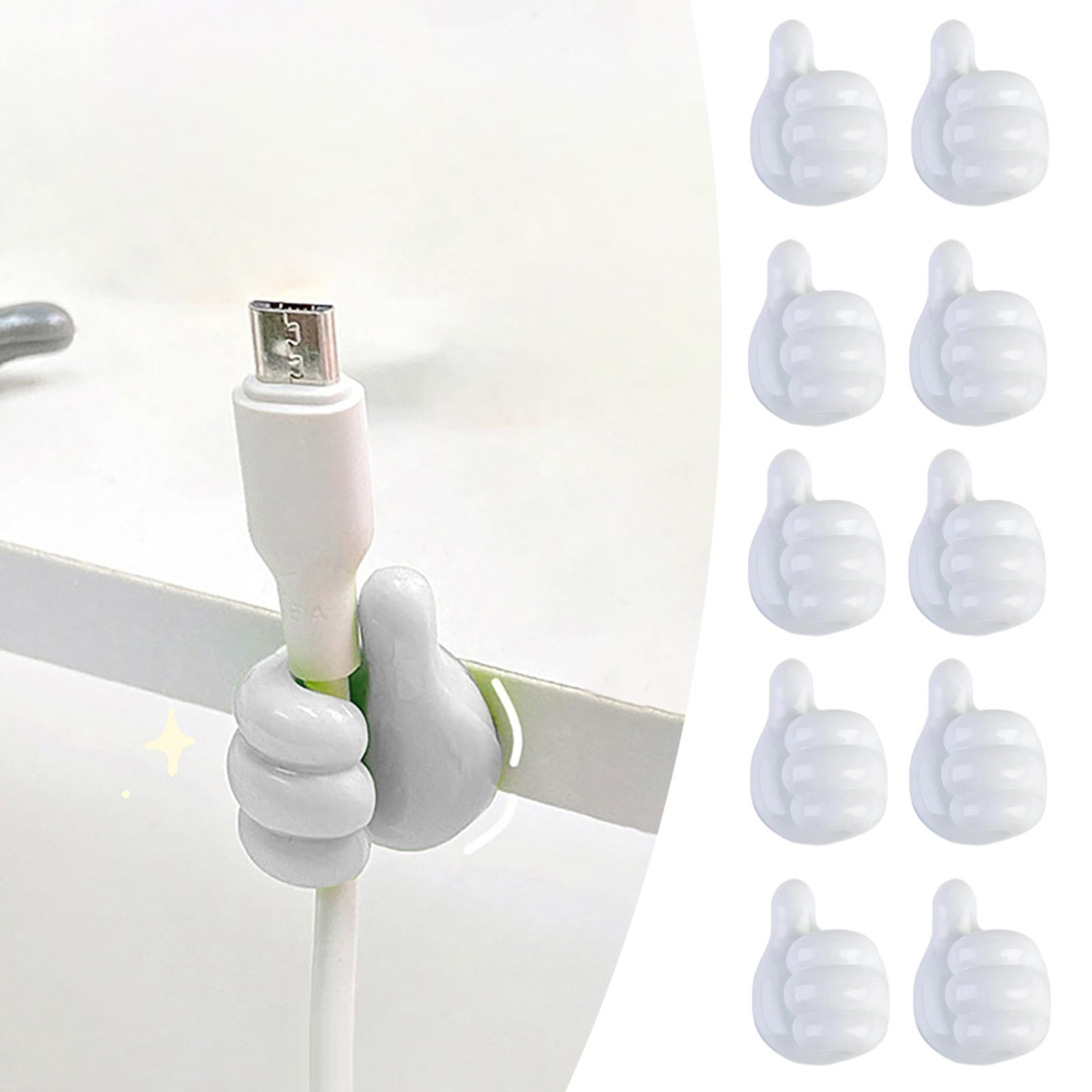 Thumb Hook Hub Cable Fixing Device Data Cable Storage And Fixing Device ...