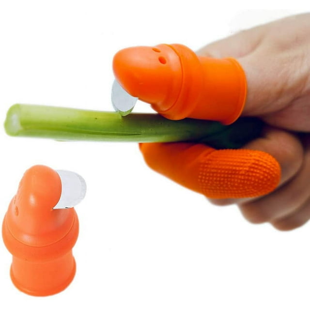 Thumb Knife Picking Thumb Cutter Finger Sleeve Set Multifunctional ...