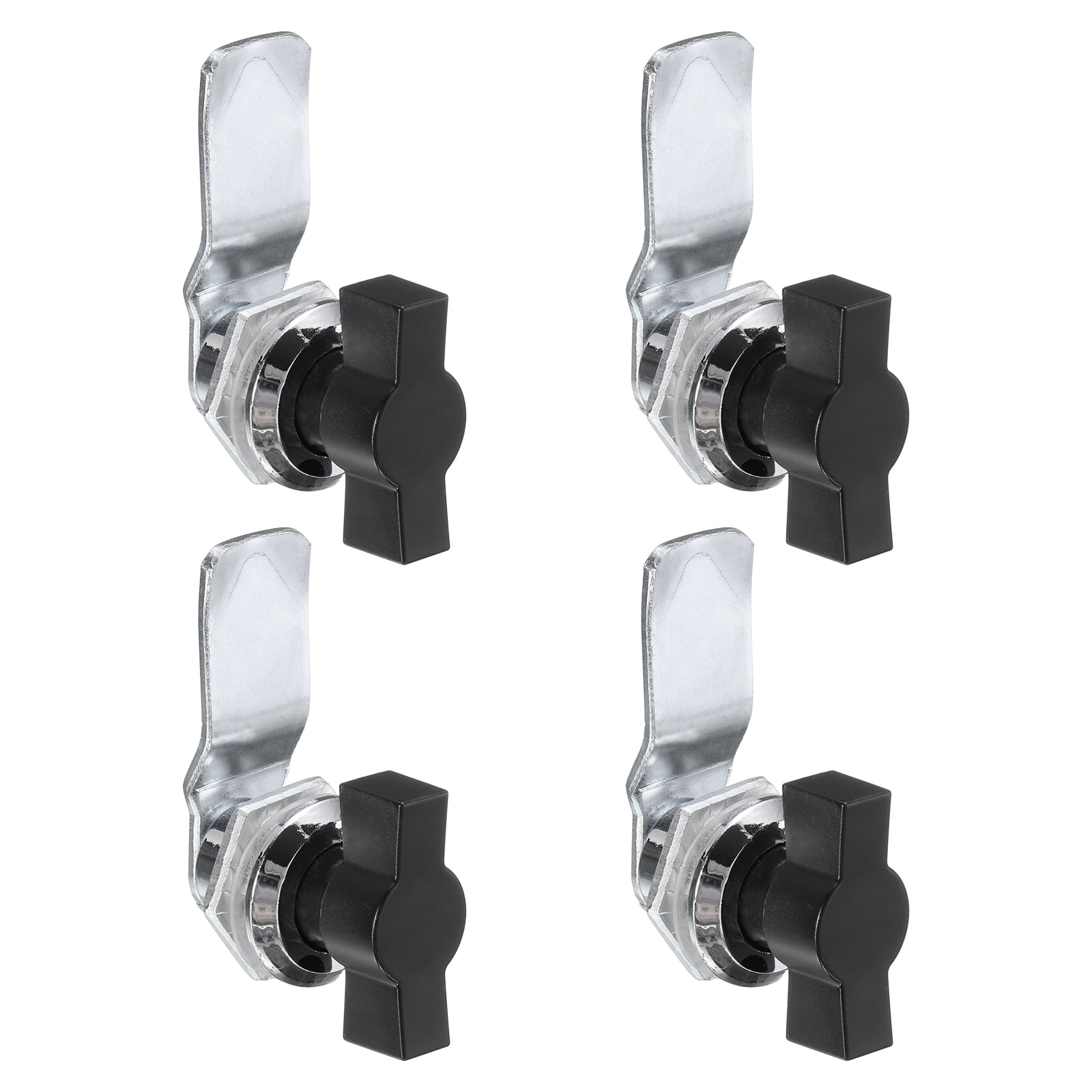 Thumb Operated Offset Cam Lock 5/7" Cylinder Length Aluminum Alloy T ...