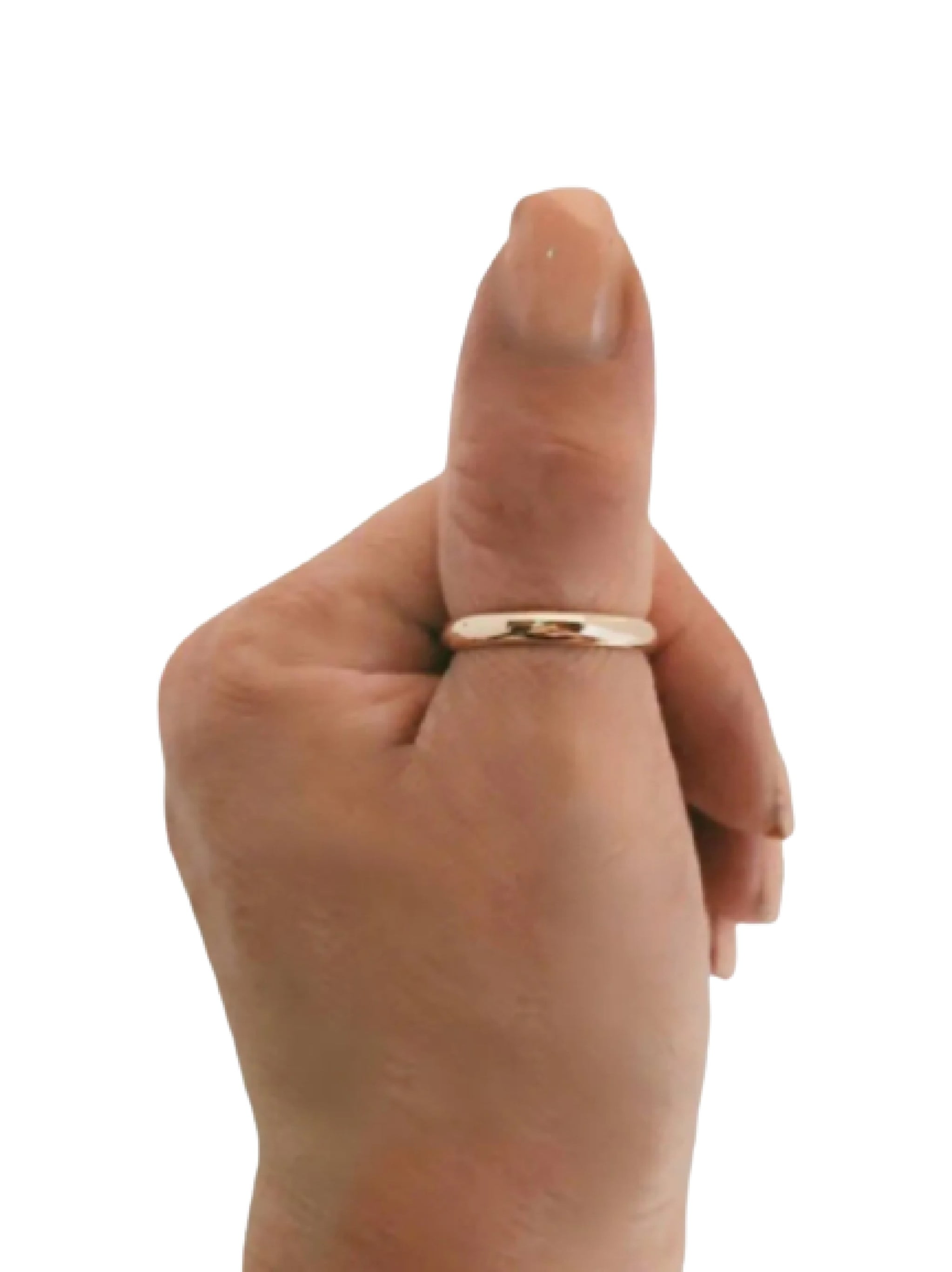 Thumb Ring, Gold Thumb Ring, 14K Gold Filled thumb Ring, 3mm, Gold Thumb Rings For Women , Real ...
