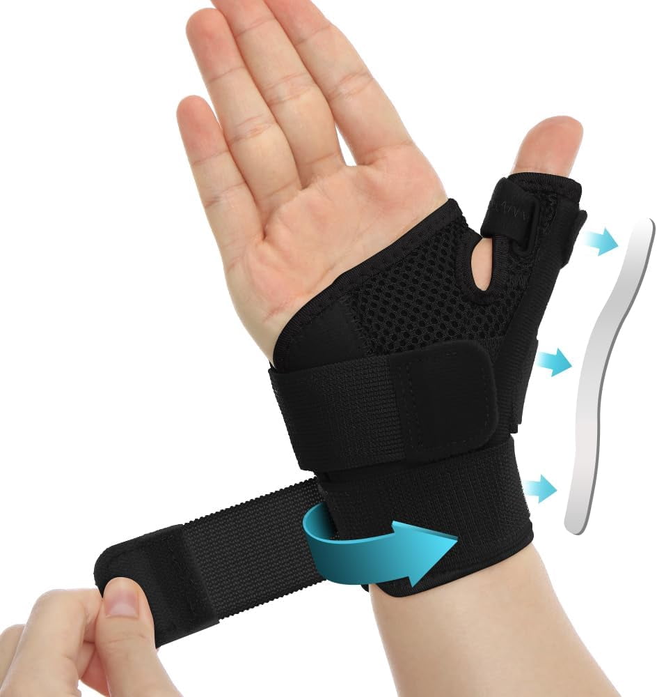 Thumb Splint with Wrist Brace - Thumb Support Brace for Wrist Hand ...