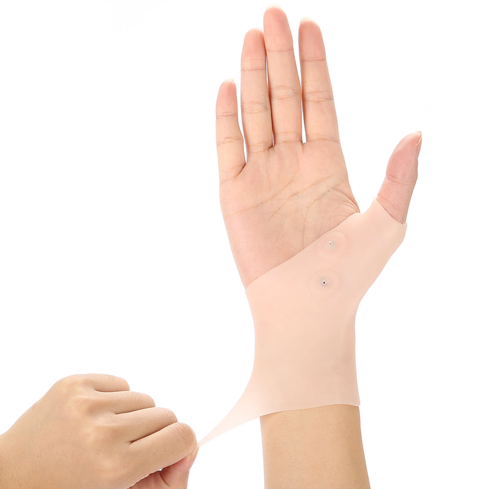 Thumb Wrist Brace, Elastic Fingerless Arthritis Glove for Pain Relief ...