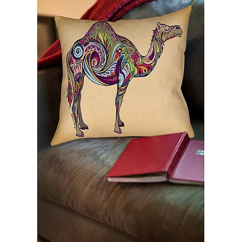 Thumbprintz Camel Indoor Pillow - Walmart.com