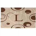 Thumbprintz Circle Variations Monogram Neutral Rug - Walmart.com