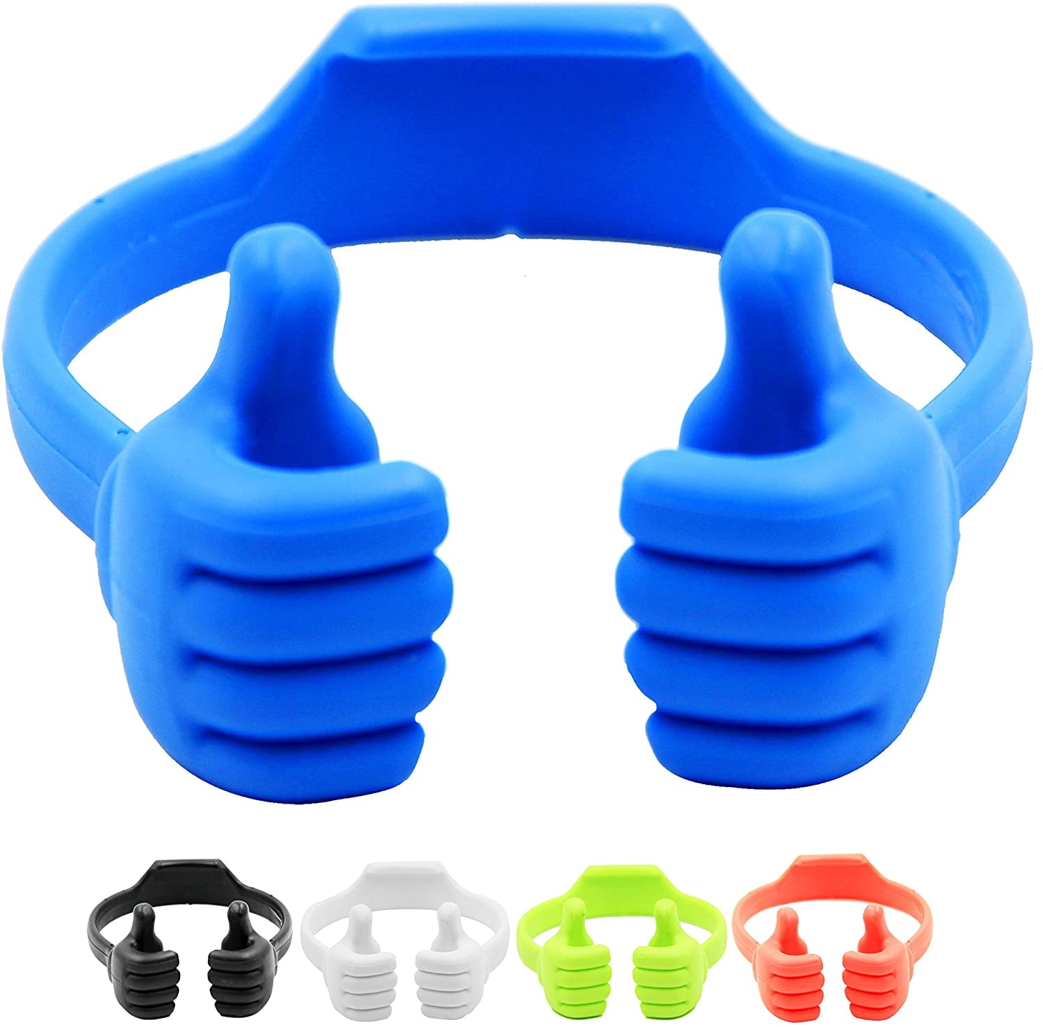 Thumbs-up Cell Phone Stand, MENKEY Pack of 5 Universal Flexible Multi ...