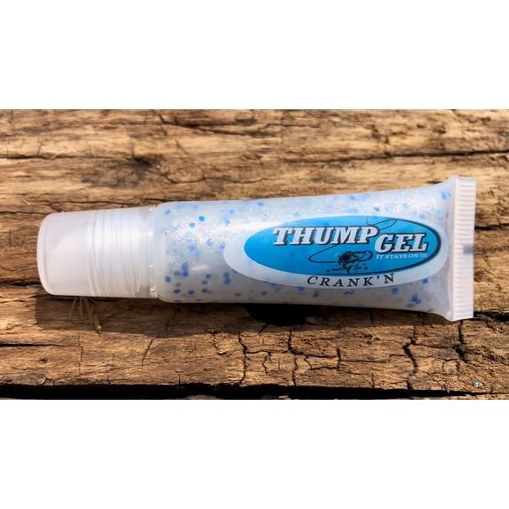 Thump Gel Crank'n Gel Fishing Scent Lure Bait, Fish Attractant, 10ml/.5 ...