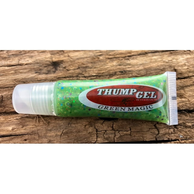 Thump Gel Green Magic Fish Attractant - Lime Green Sticky Gel Formula ...