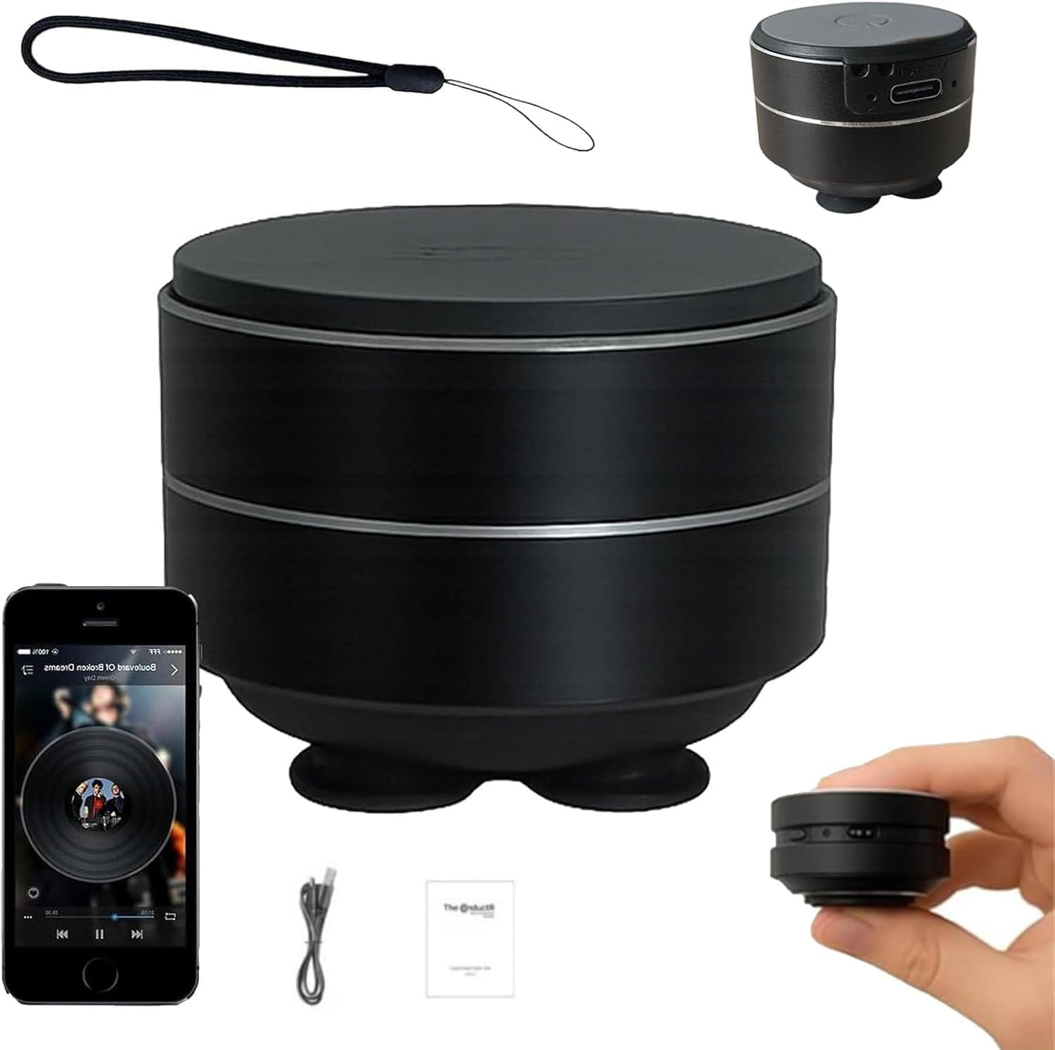 Thumpy Speaker, 2025 New Thumpy Portable Wireless Stereo Sound, Mini ...