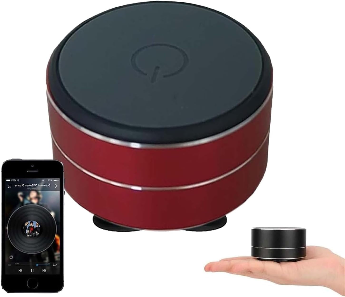 Thumpy Speaker, Thumpy Portable Wireless Stereo Sound with Suction Cup ...
