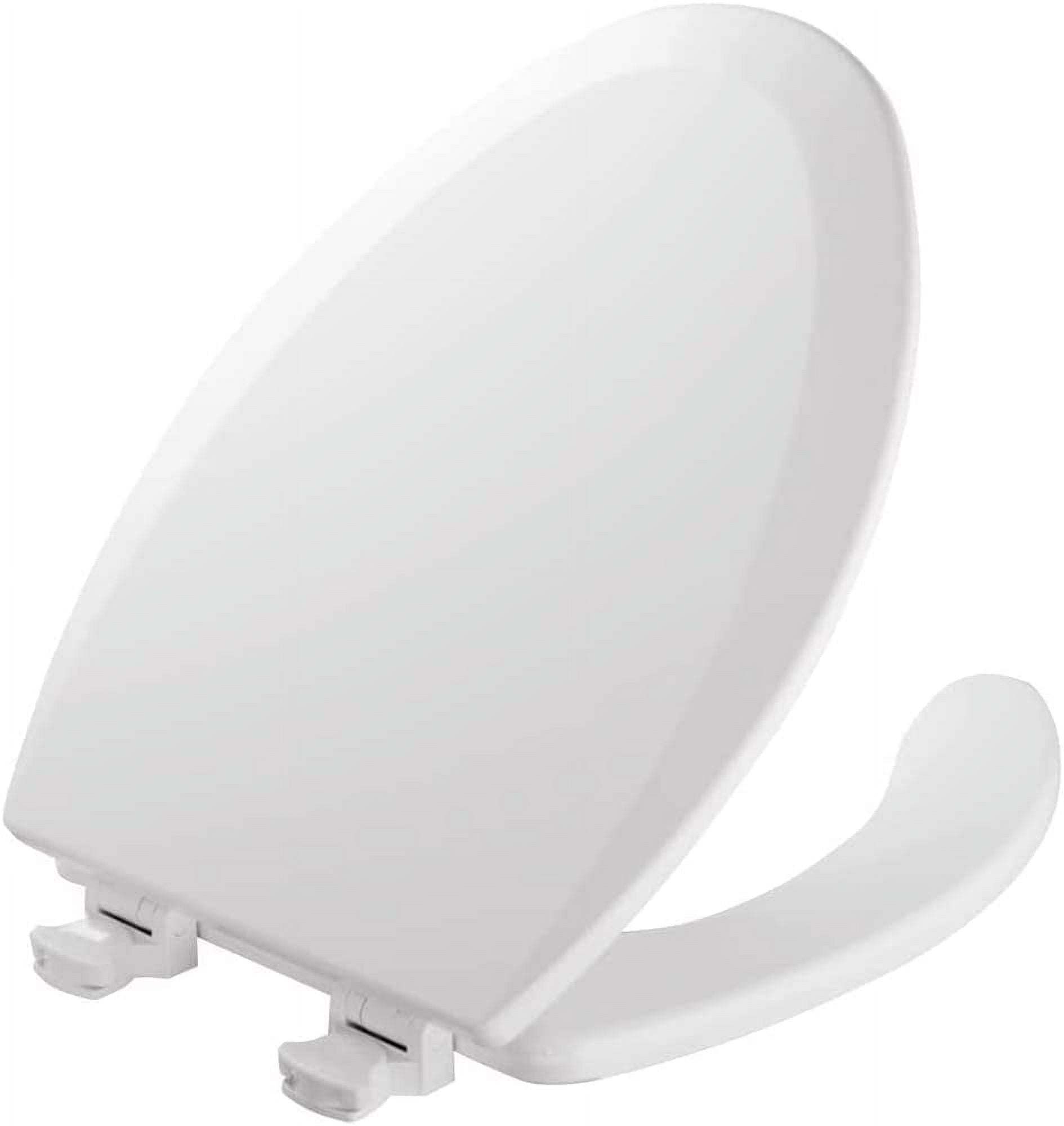 Thunder 18440EC 000 Open Front Toilet Seat will Never Loosen and Easily ...