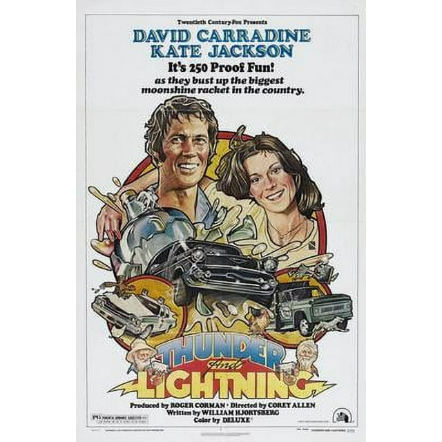 Thunder And Lightning Movie Poster Art Poster 24x36 Unframed, Age ...