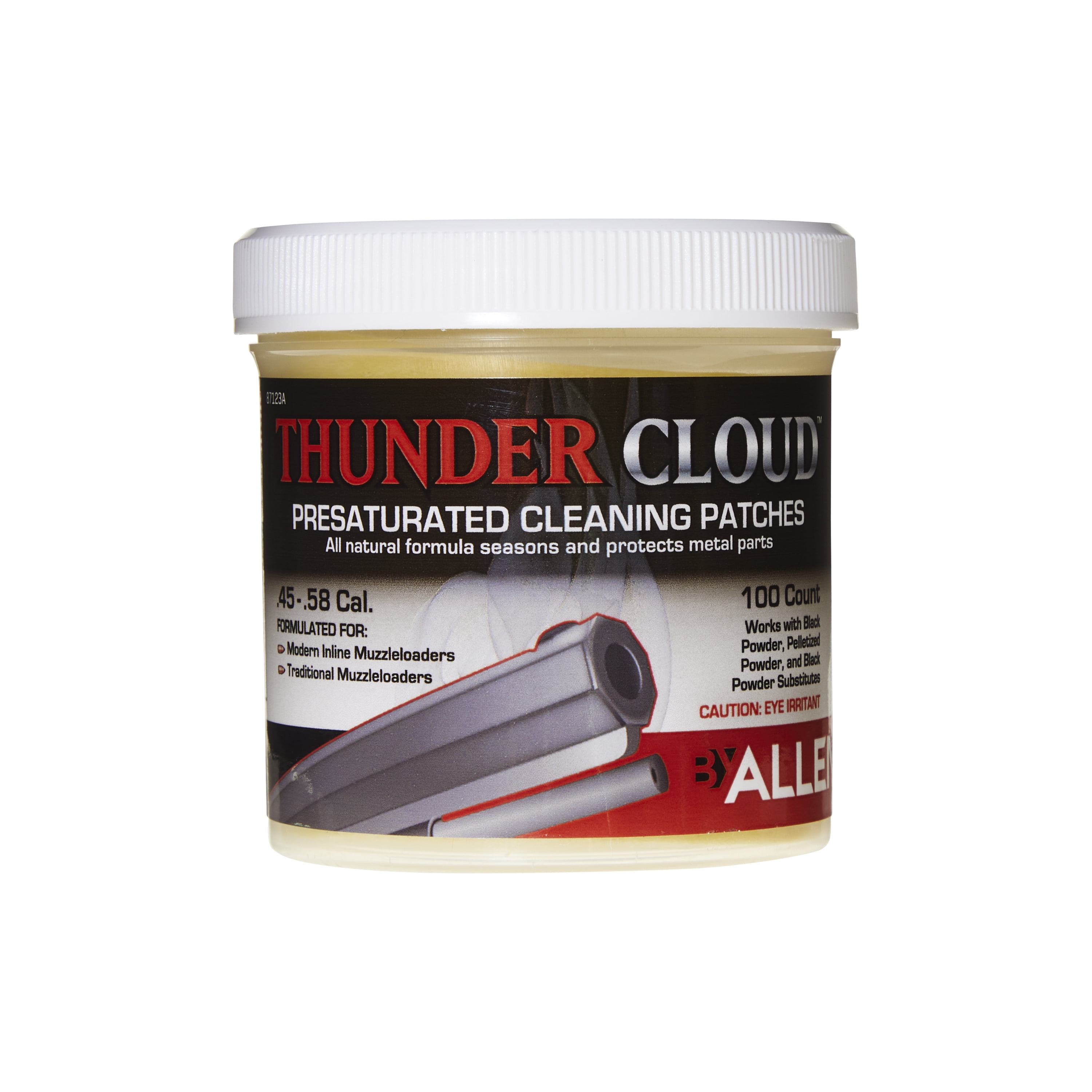 Thunder Cloud Pre-Treated Round Cotton Cleaning Patches, .45-.58 ...