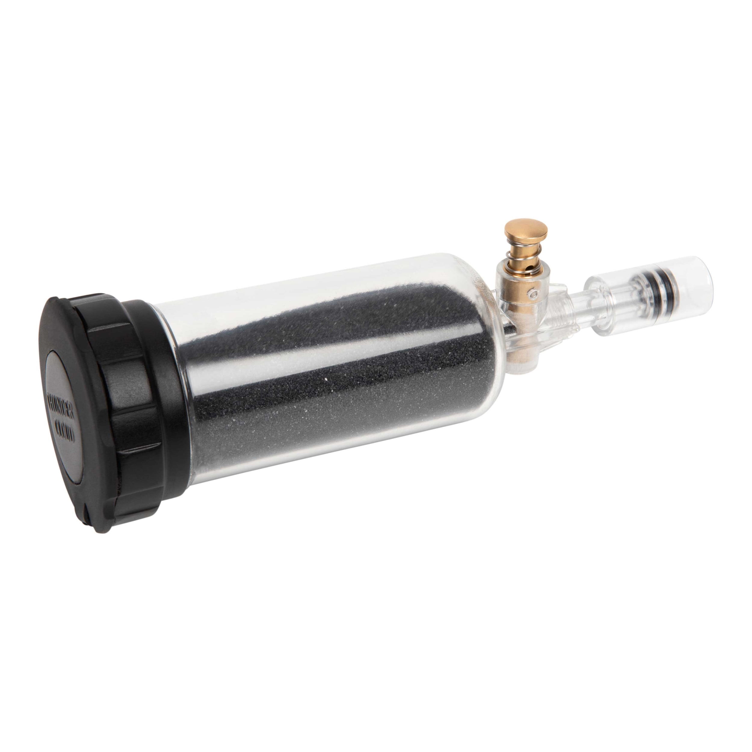 Thunder Cloud Vision Powder Flask, 4 oz, Clear, Fiberglass, 1", Model ...