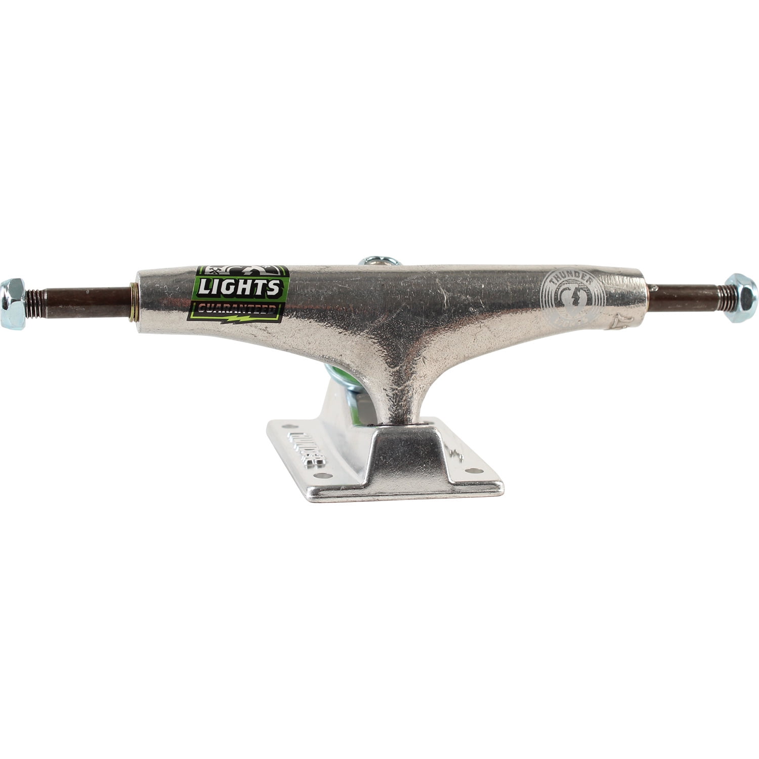 Thunder Lights II Polished Raw Trucks 147mm Set - Walmart.com