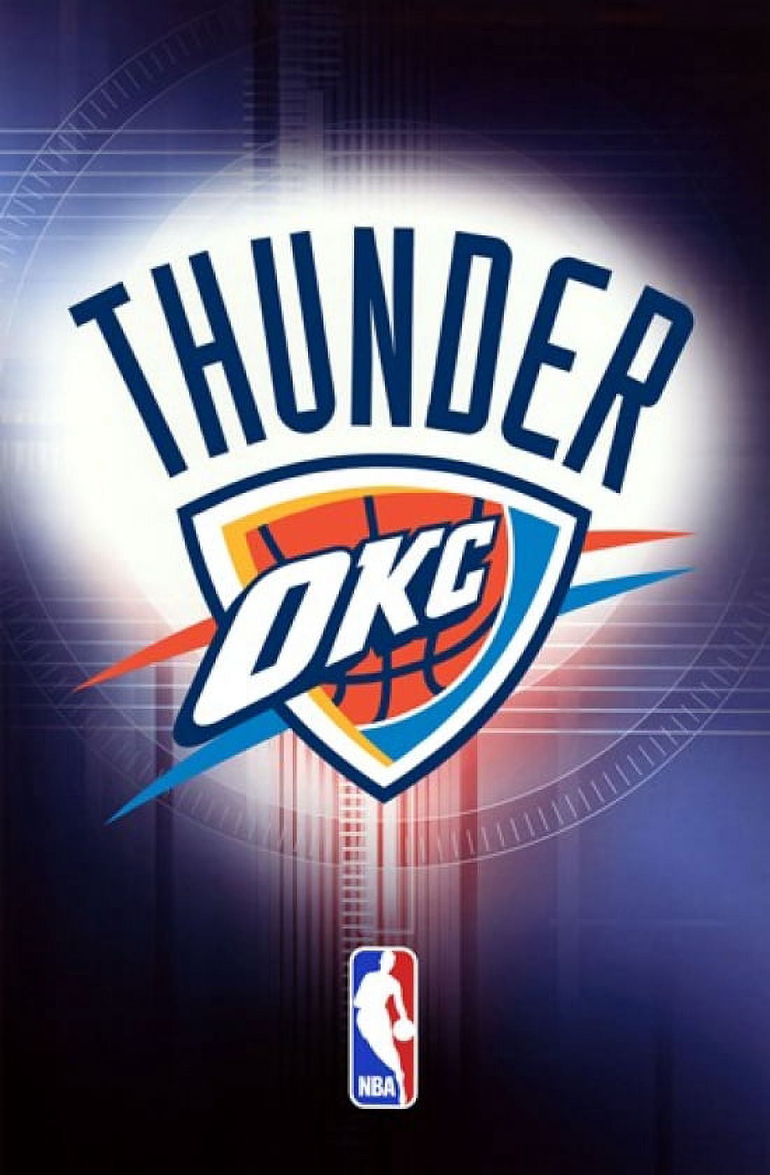 Thunder - Logo 11 Laminated Poster Print (22 x 34) - Walmart.com