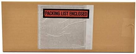 Thunder Packing List Enclosed Shipping Envelope 7.5"x5.5" Panel Face ...