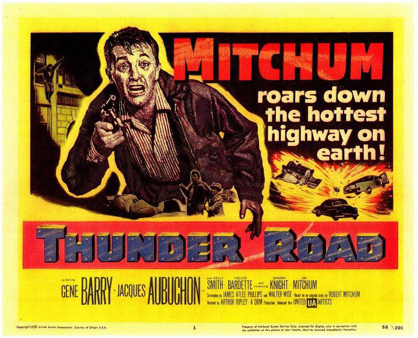 Thunder Road Movie Poster
