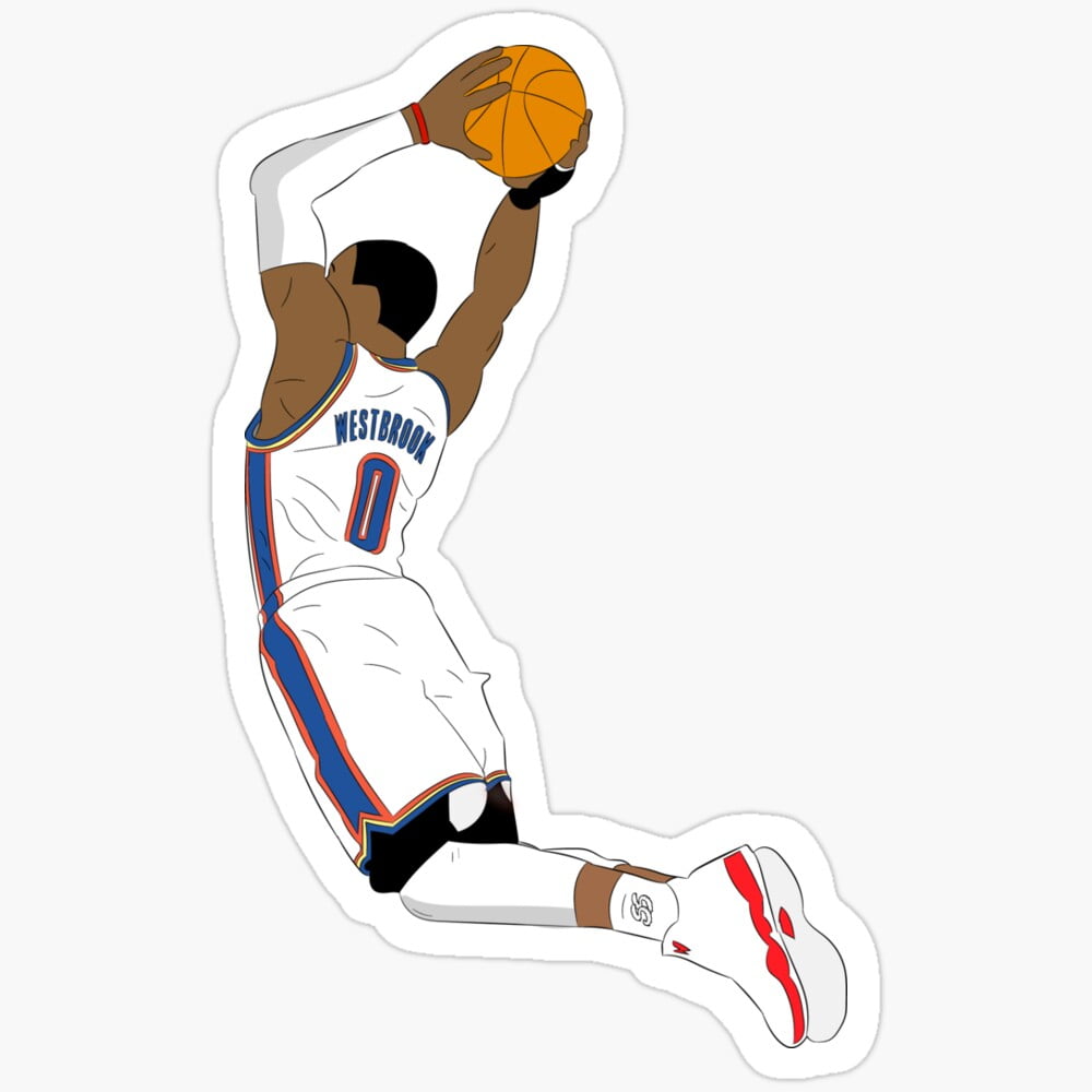 Thunder Russ Sticker Baseball Sticker, Football Sticker, Basketball ...