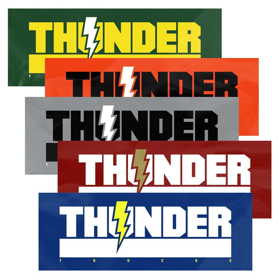 Thunder Varsity Sticker 6" - Multiple Colors - Walmart.com